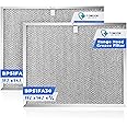 Amazon.com: 2 Pack Allure Range Hood Filter BPS1FA30 11-3/4" x 14-1/4" x 3/8" - Exact Fit Bro.an ...