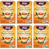 Amazon.com : Yogi Sweet Tangerine Positive Energy Tea - 16 Tea Bags per ...