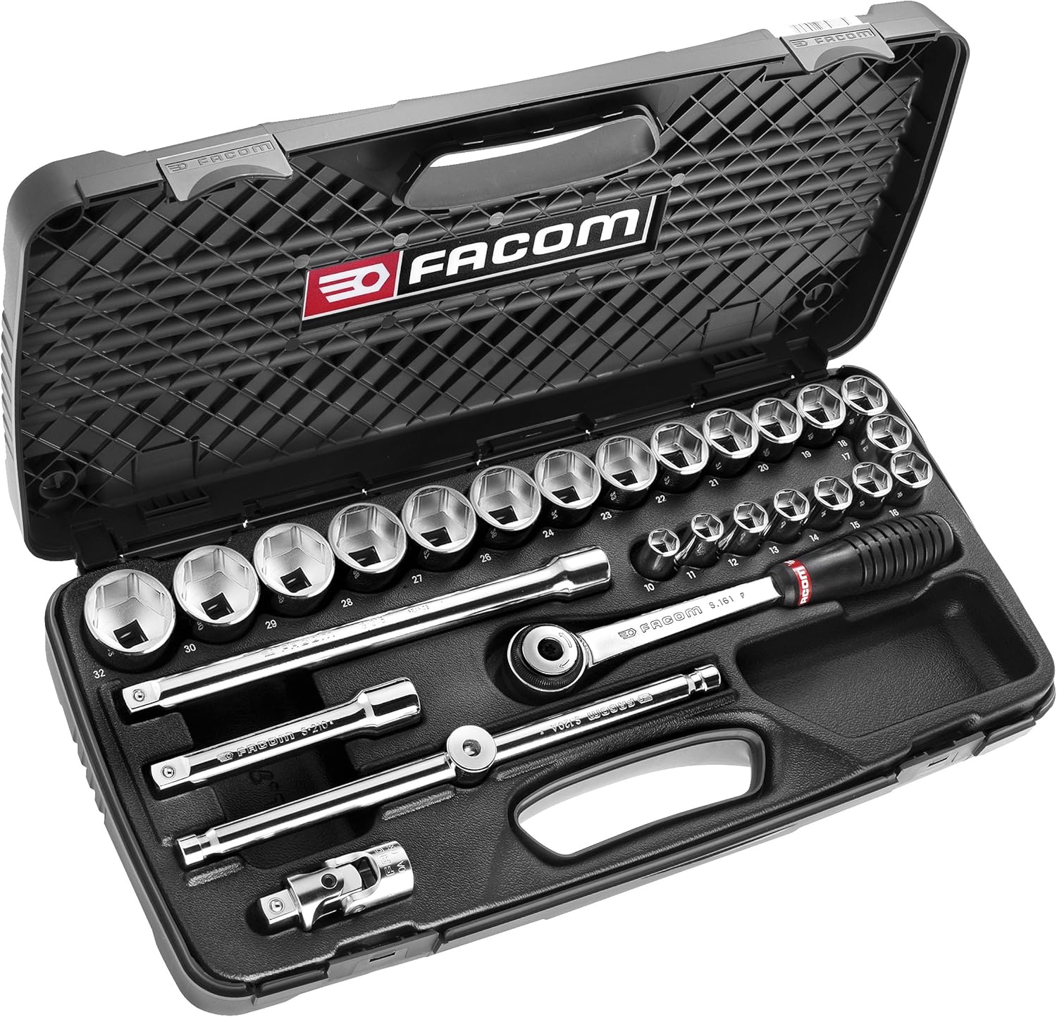 Facom S.431ADP 1/2-inch Ratchet/ Socket Set: Amazon.co.uk: DIY & Tools