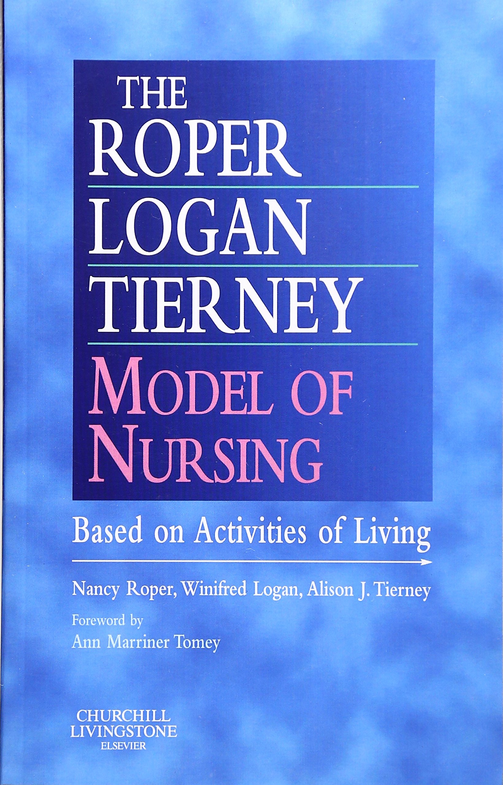  Roper Logan And Tierney 12 Activities Of Daily Living Model 