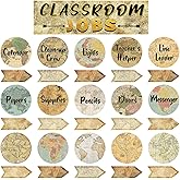 Amazon.com: Classroom Jobs Bulletin Board Set 45 Pcs Classroom Moving ...