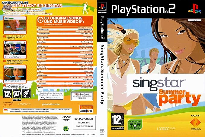 Singstar Summer Party S-A: Amazon.es: Videojuegos