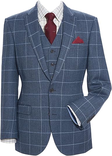 Samuel Windsor Men's 100% Wool Summer Tweed Jacket: Amazon.co.uk: Clothing