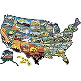 Amazon.com - EverStrong RV State Sticker USA Travel Map for Motorhome ...