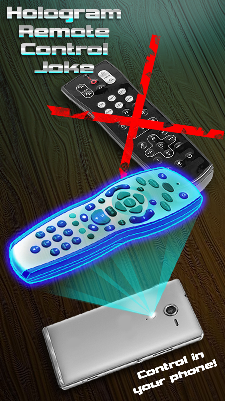 Hologram Remote Control Joke:Amazon.com:Appstore for Android