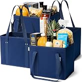 Amazon.com: BagGroup Reusable Grocery Bags or Shopping Bags 4 pack ...