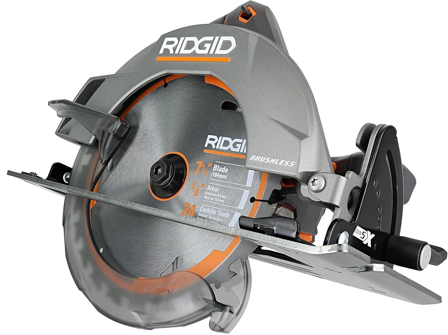 Ridgid R8653 / R8653B Gen5X Brushless 18V Lithium Ion Cordless 7-1/4 ...