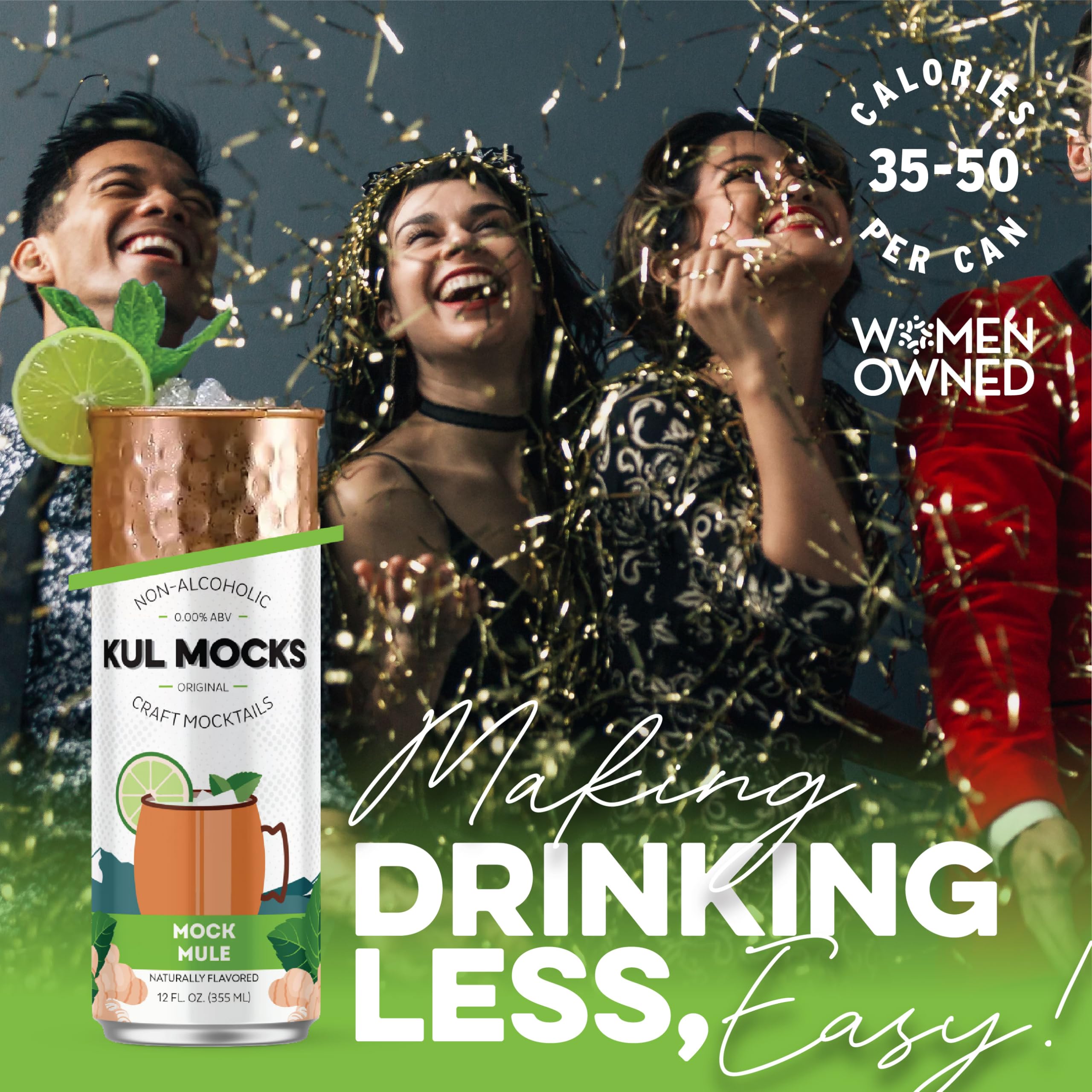 Mua KUL MOCKS - Craft Mocktails | Moscow Mule with a Vodka-Like Spirit ...