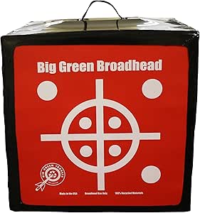 Amazon.com : Big Green Targets Broadhead Blade Stopper Target, Red ...