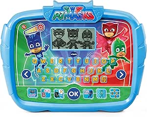 Amazon.com: VTech PJ Masks Time to Be A Hero Learning Tablet, Blue ...