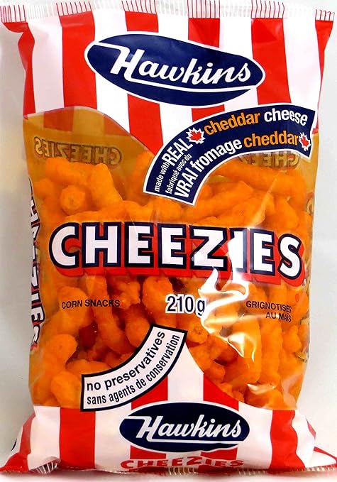Amazon.com : Hawkins Cheezies, 210 Grams/7.4 Ounces - 12 Pack : Grocery ...