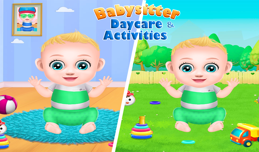 Babysitter Daycare & Activities: Newborn Baby Care Kids Game:Amazon.com ...