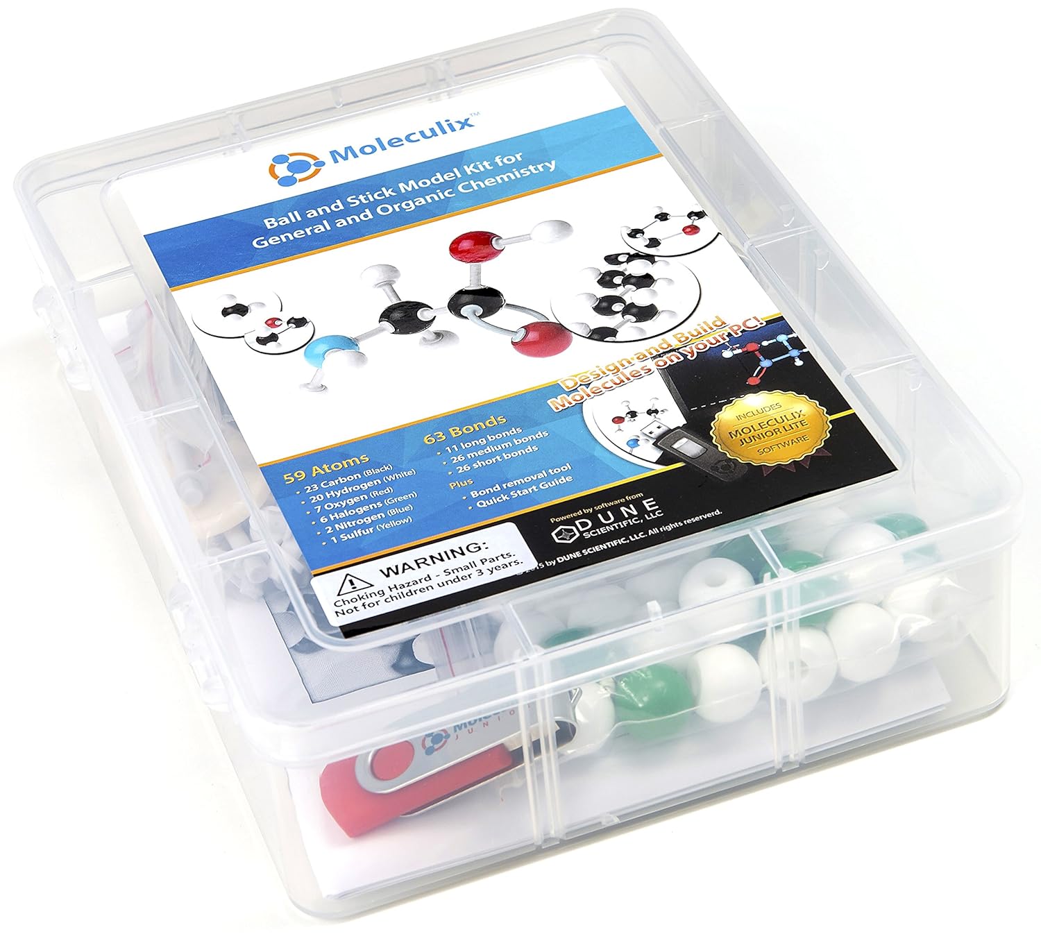 Amazon.com: Molecular Model Kit and Software - First of Its Kind ...