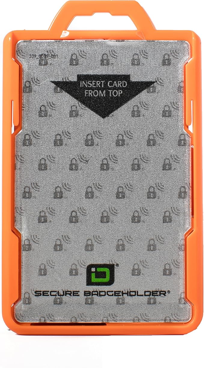 Amazon.com : ID Stronghold - RFID Blocking Secure Badge Holder ...
