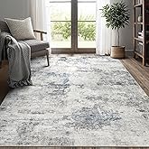 Amazon.com: Boraya Area Rugs for Living Room: 9x12 Washable Neutral ...