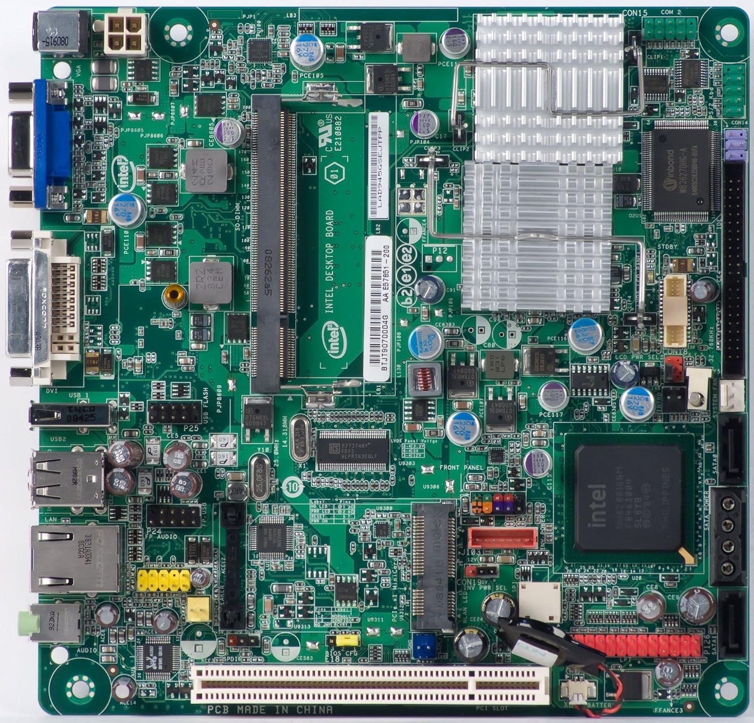 Amazon.com: Intel D945gsejt Desktop Motherboard Atom (n270) 1.6ghz ...