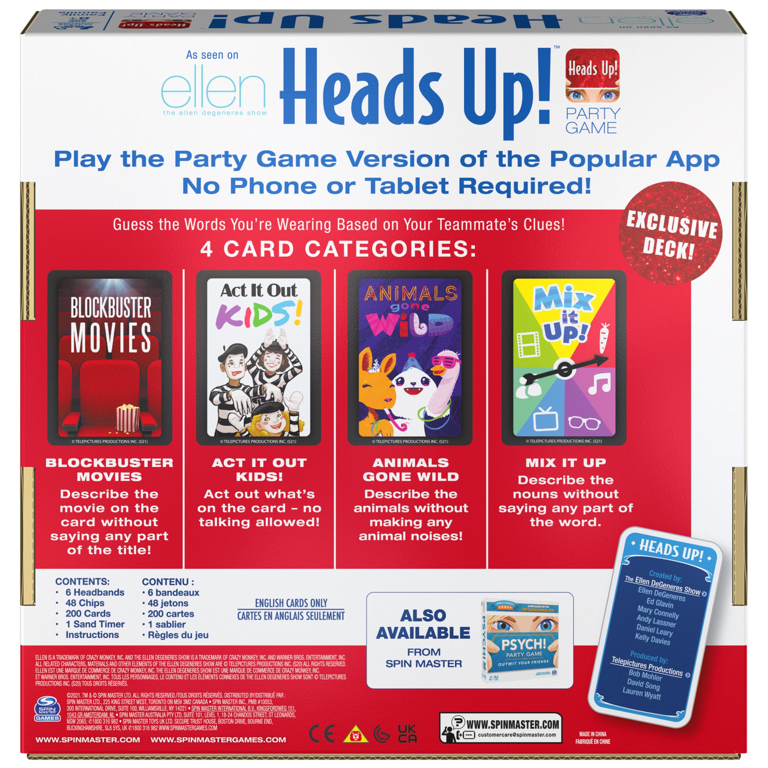 Mua Head’s Up! Party Game 4th Edition, Word Guessing Board Game for ...