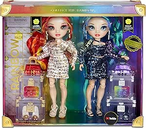 Amazon.com: Rainbow High Special Edition Twin (2-Pack) Laurel & Holly ...