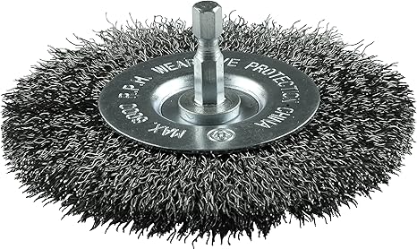 Amazon.com: Hot Max 26222 4-Inch Wire Wheel, 1/4-Inch Hex Shank.012 ...