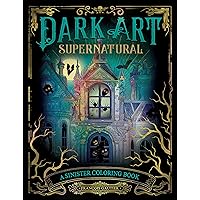 Amazon.com: Dark Art Supernatural: A Sinister Coloring Book (DARK ART ...