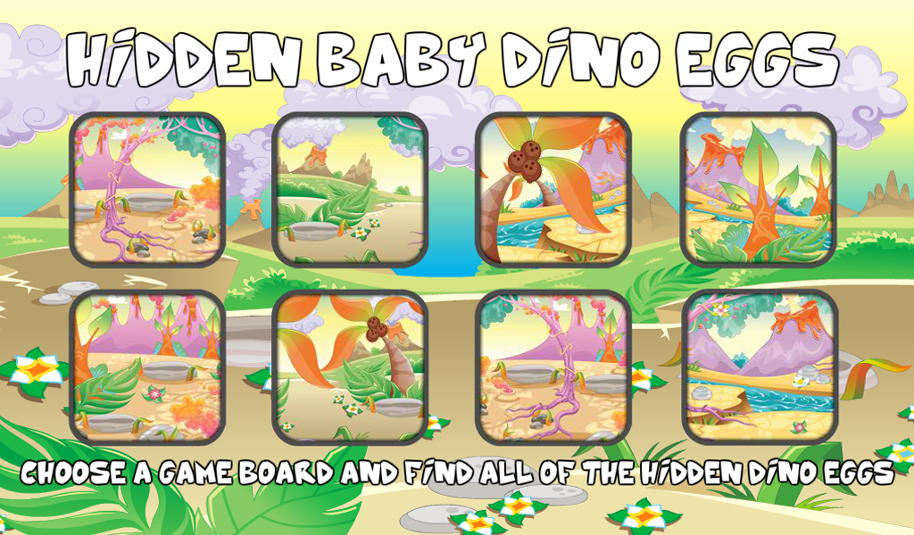 Hidden Baby Dino Eggs Hidden Objects Kids Game (Kindle Tablet Edition ...