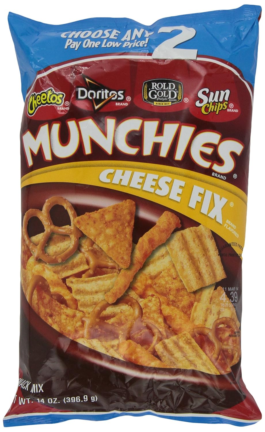 Amazon.com: Munchies Snack Mix, Cheese Fix, 14 Ounce
