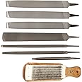 Nicholson 8 Piece Machinist File Set: Hand Files: Amazon.com ...