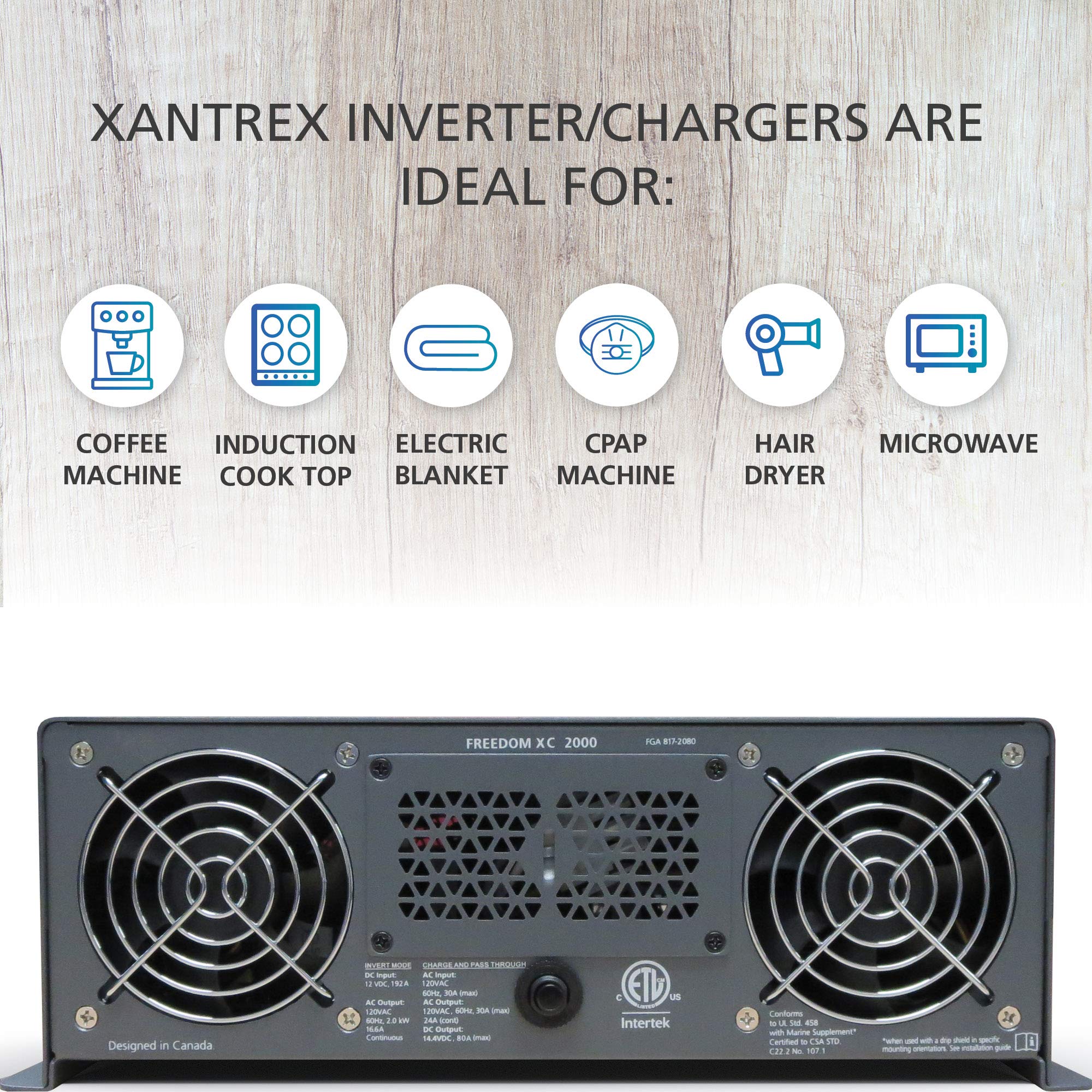 Mua Xantrex Freedom XC 2000 817-2080 Power Inverter trên Amazon Mỹ ...