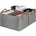 Amazon.com: GRANNY SAYS Closet Storage Organizer Bins with Metal Frame ...