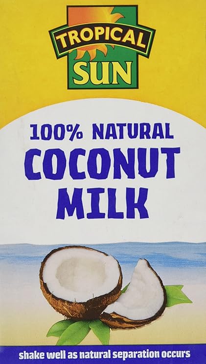 Tropical Sun Coconut Milk 100% Natural 1L: Amazon.co.uk: Grocery