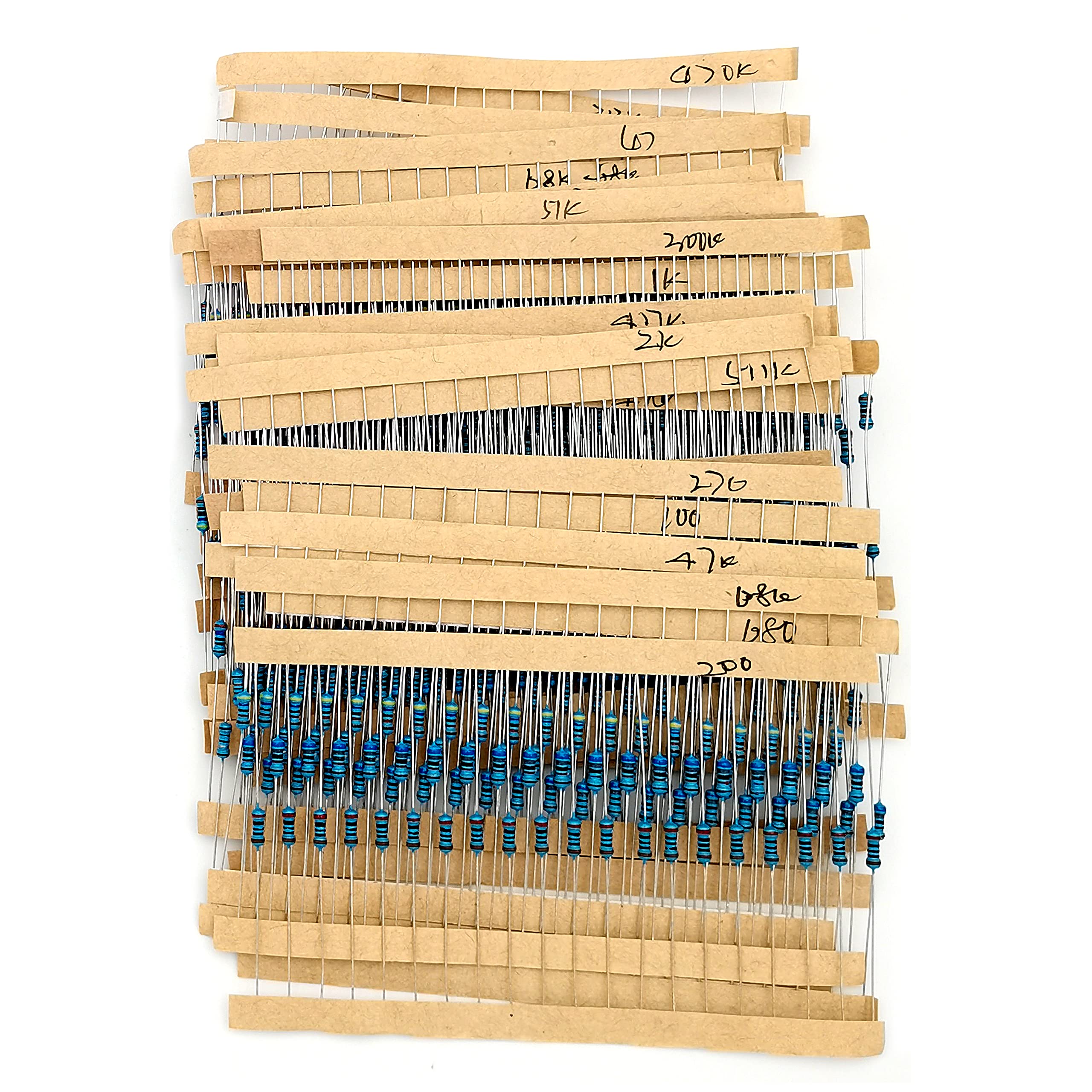 Mua Led Resistor Kit 600Pcs 30 Values Resistor Kit 10 Ohm-1M Ohm with 1 ...