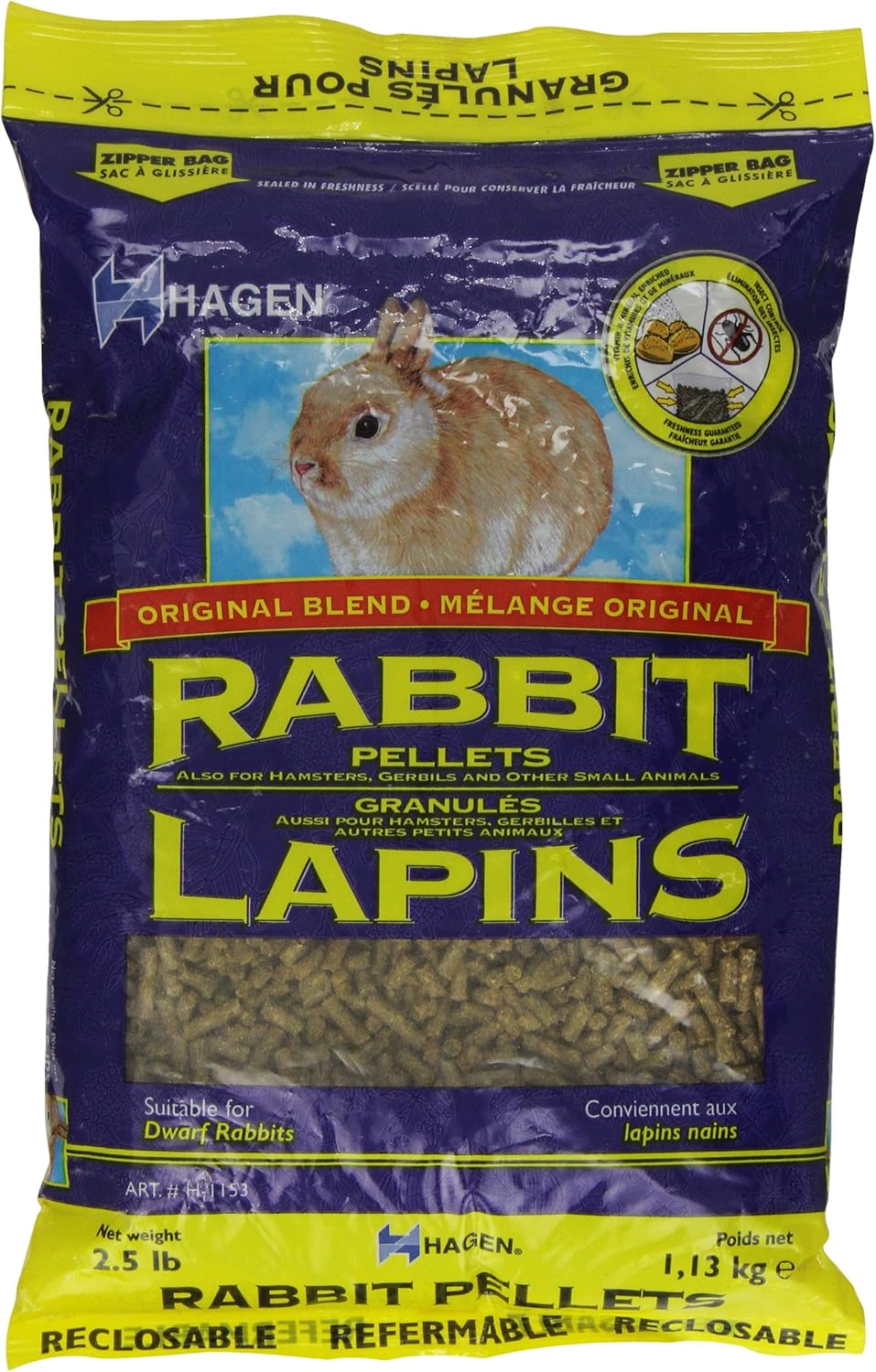 Amazon.com : Rabbit Pellets, 2-1/2-Pound : Dry Pet Food : Pet Supplies