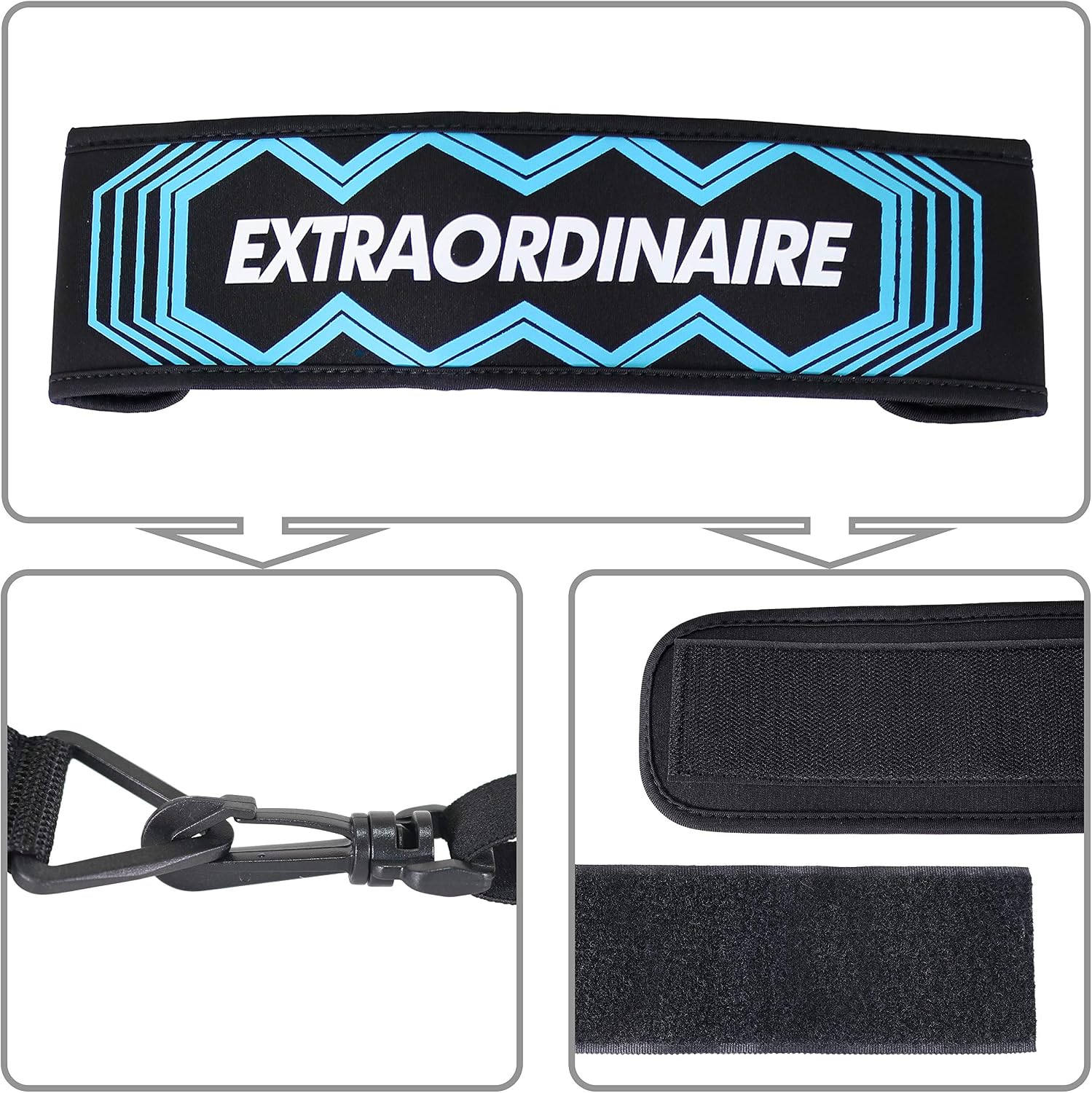 Extraordinaire Football Soccer Hands Free Kick Back Return Trainer ...
