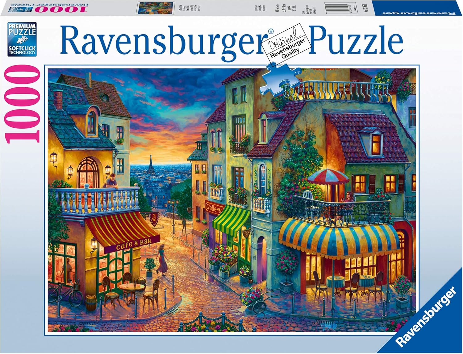Ravensburger An Evening In Paris 15265 1000 Piece Puzzle For Adults 