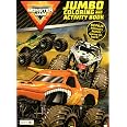 Monster Jam - Jumbo Coloring & Activity Book: BENDON: 0805219430040 ...