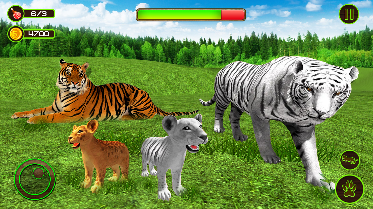 Wild Tiger Family Simulator - Tiger Games:Amazon.co.uk:Appstore for Android