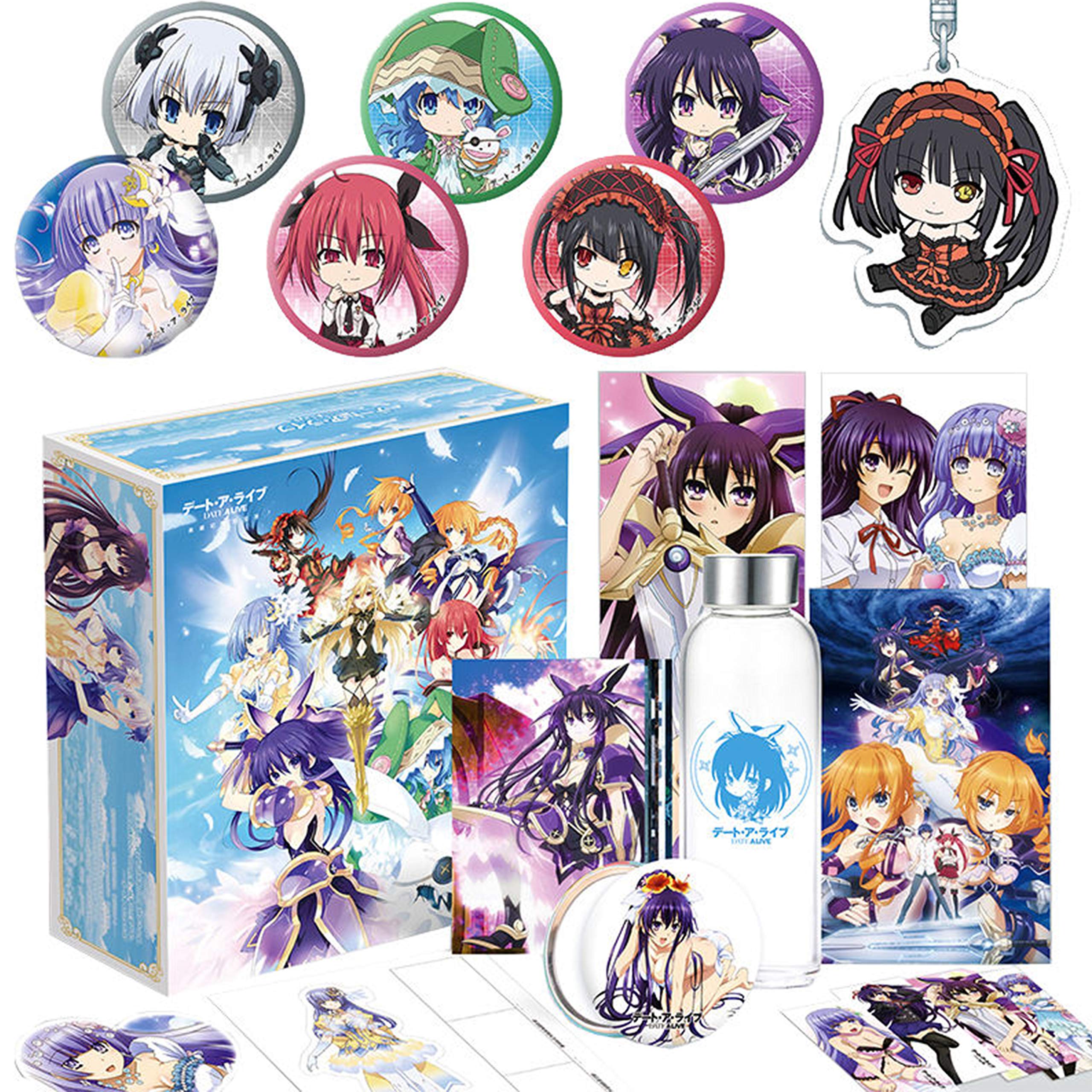 Mua DAL Collectible Gift Box with Kurumi Tokisaki Yoshino Tohka Brooch ...
