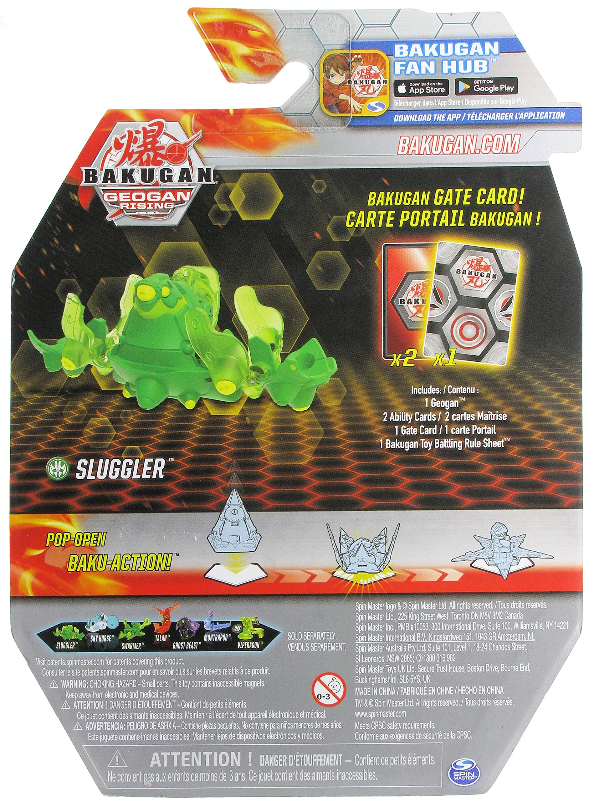 Mua Bakugan Geogan Rising 2021 Ventus Sluggler Geogan Collectible ...