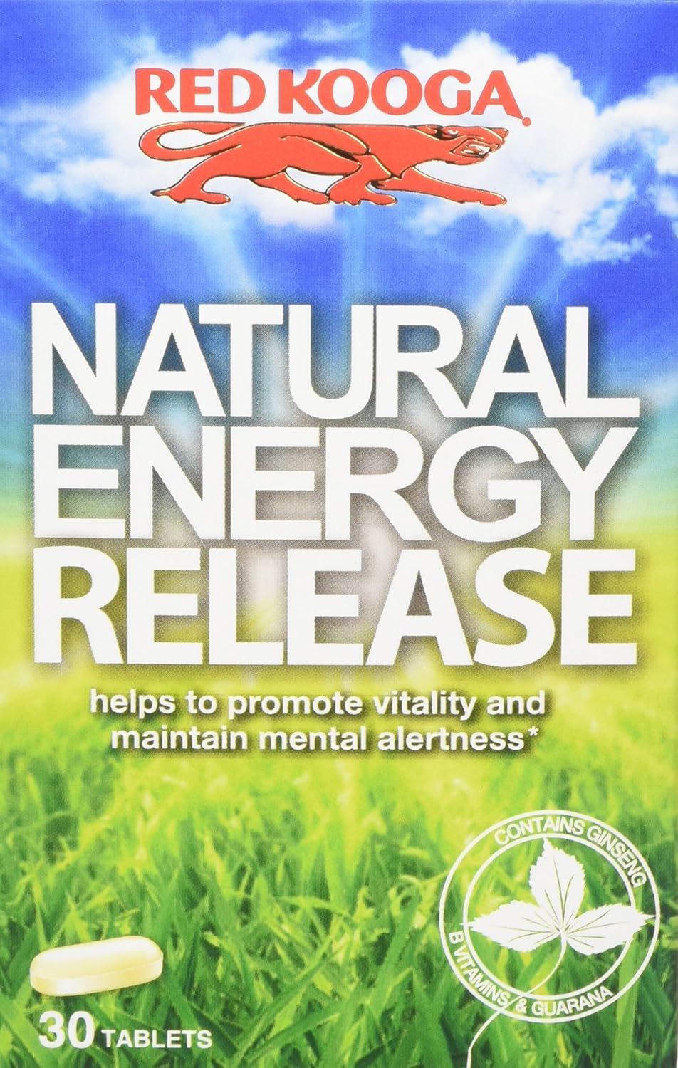 Red Kooga Natural Energy Release - Pack of 30 Tablets: Amazon.co.uk ...