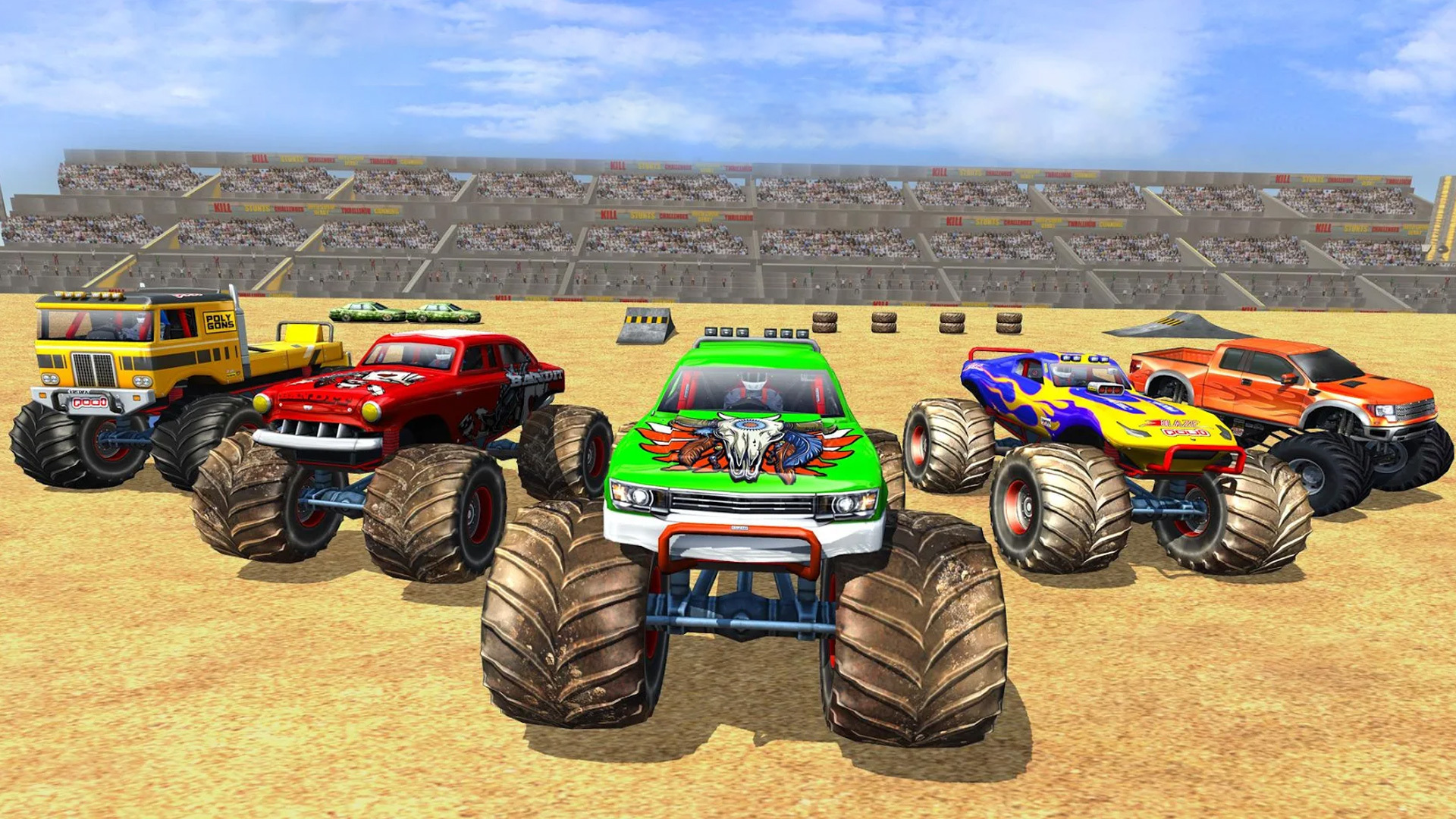 Démolition Monster Truck Derby Car Crash Stunt Destruction Simulator ...
