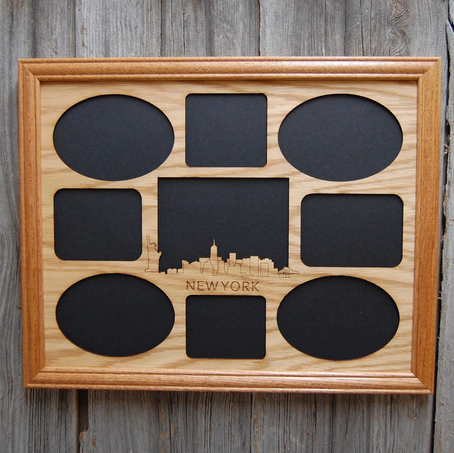 Amazon.com: 11x14 New York Skyline Picture Frame: Handmade