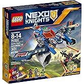 Amazon.com: LEGO NEXO KNIGHTS Aaron's X-bow 72005 Building Kit (569 ...