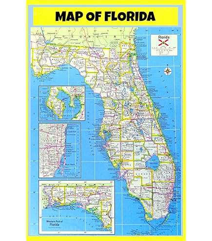 Palm Beach County Fl Wall Map Color Cast Style By Marketmaps