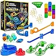 Amazon.com: NATIONAL GEOGRAPHIC Glowing Marble Run Expansion Pack - 5 ...
