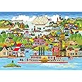 Amazon.com: RoseArt - Home Country- The Americana - 1000 Piece Jigsaw ...