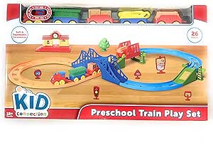 Amazon.com: Kids Connection preschool train play set : Toys & Games