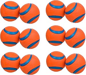 Amazon.com: (6 Pack) ChuckIt Medium Ultra Balls 2.5-Inch (Each Pack ...