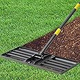Amazon.com : Lawn Leveling Rake, 6FT Heavy Duty Lawn Leveler with ...