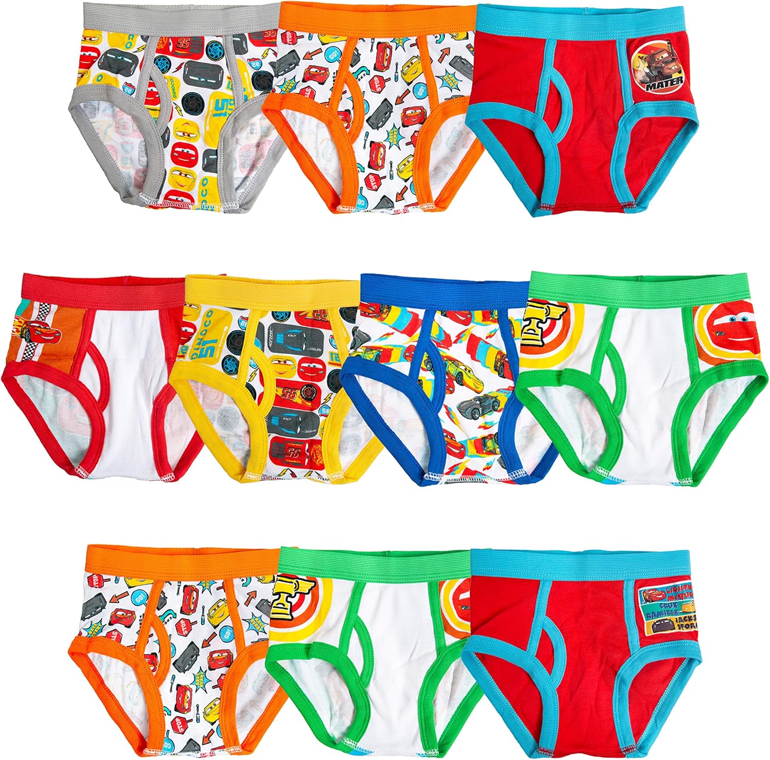 Disney Boy's Cars Underwear Multipacks Briefs: Amazon.co.uk: Clothing