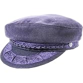 Aegean Authentic Greek Fisherman's Cap - Wool - Navy - 7 1/2 - (23 5/8 ...